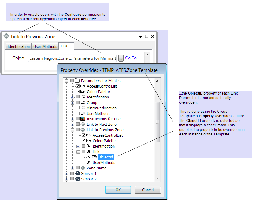 Core Configuration Guide - Use Link Parameters to Enable the Instances of a Mimic to Reference ...